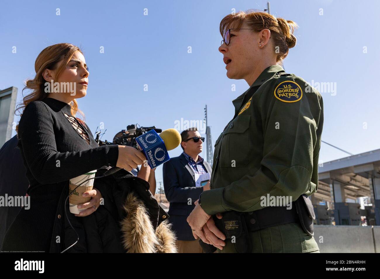 On December 2018, officials from CBP, DHS, and U.S. Border Patrol held ...