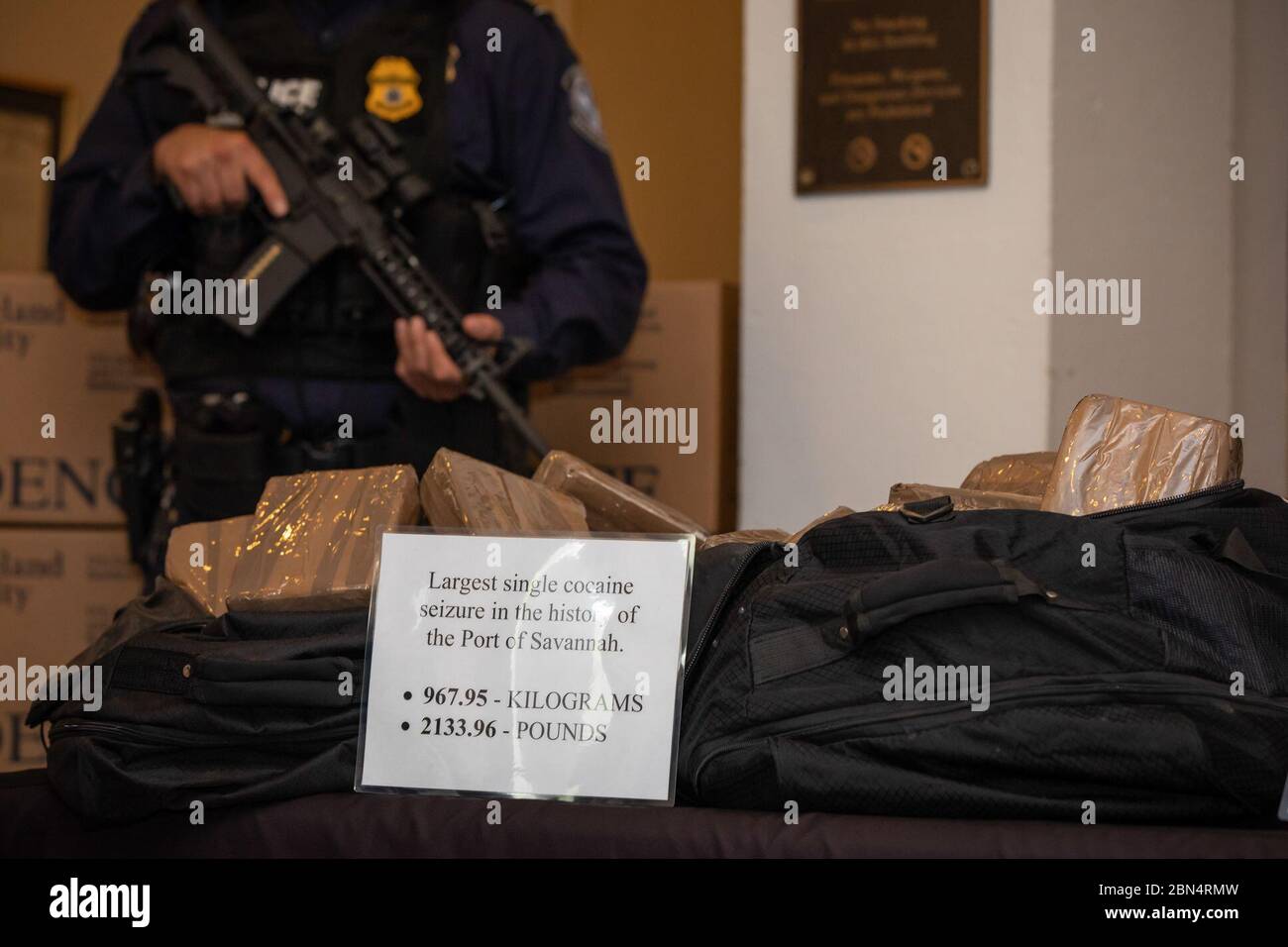 On November 5, 2019, U.S. Customs and Border Protection officers at the ...