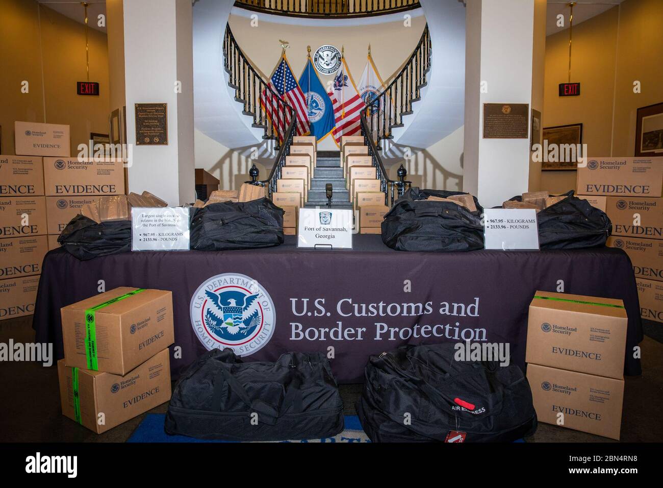 On November 5, 2019, U.S. Customs and Border Protection officers at the ...