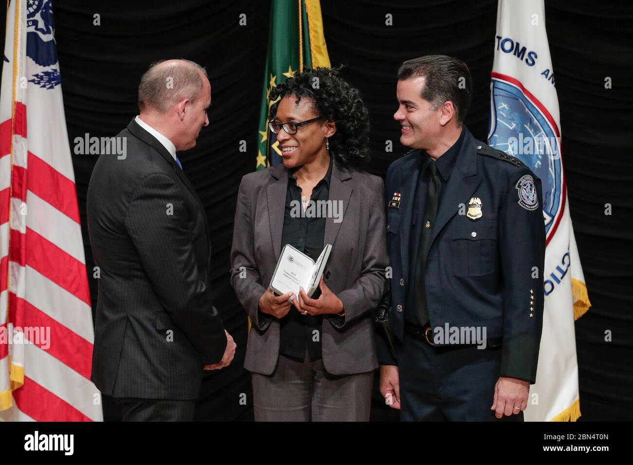 U.S. Customs and Border Protection Acting Commissioner Mark Morgan and ...