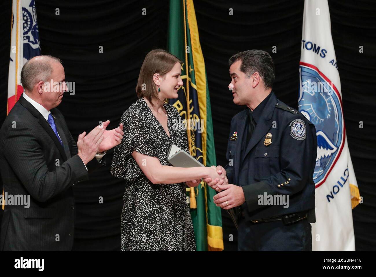 U.S. Customs and Border Protection Acting Commissioner Mark Morgan and ...