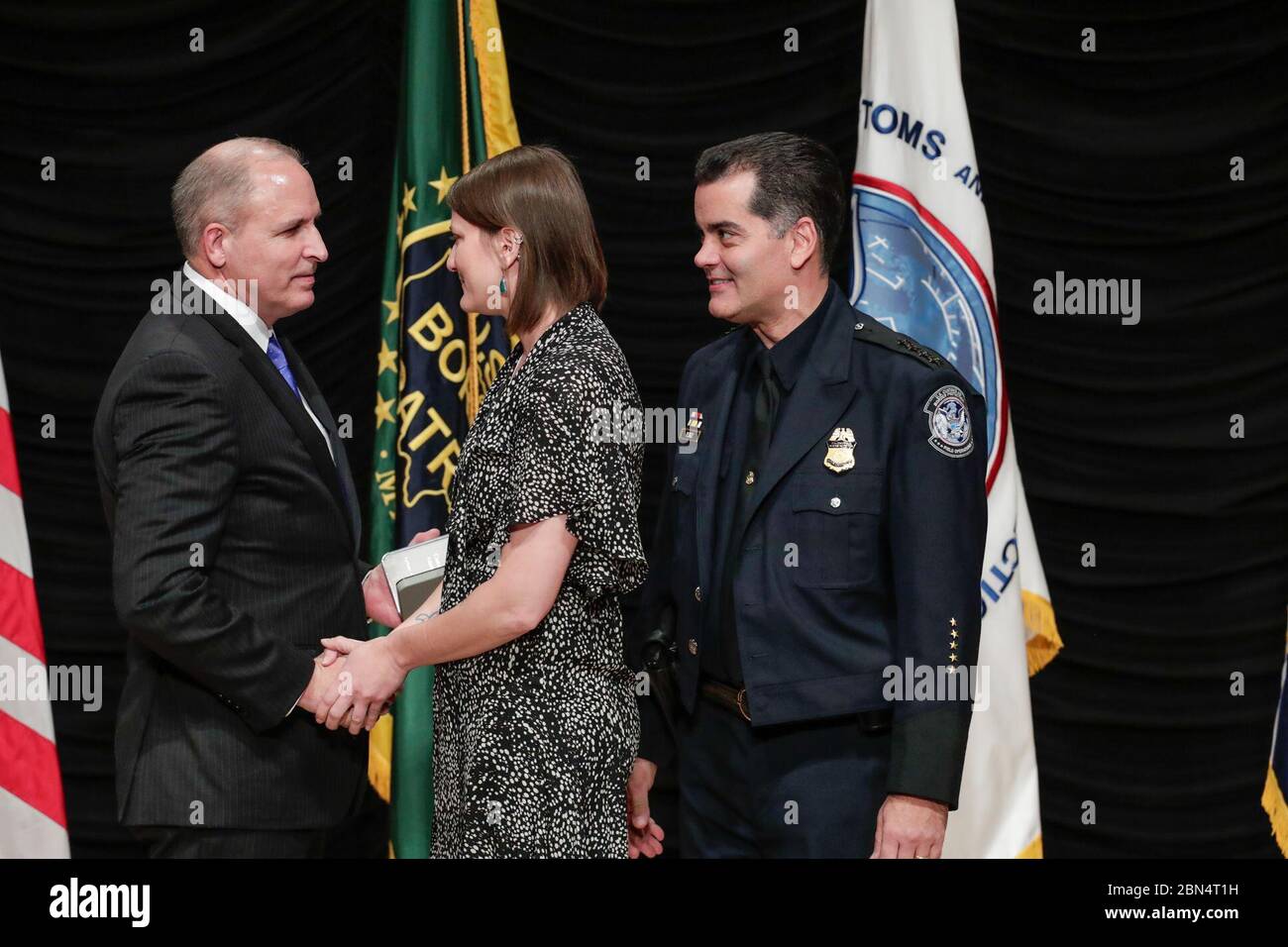 Acting Commissioner Mark Morgan and Deputy Commissioner Robert E. Perez ...