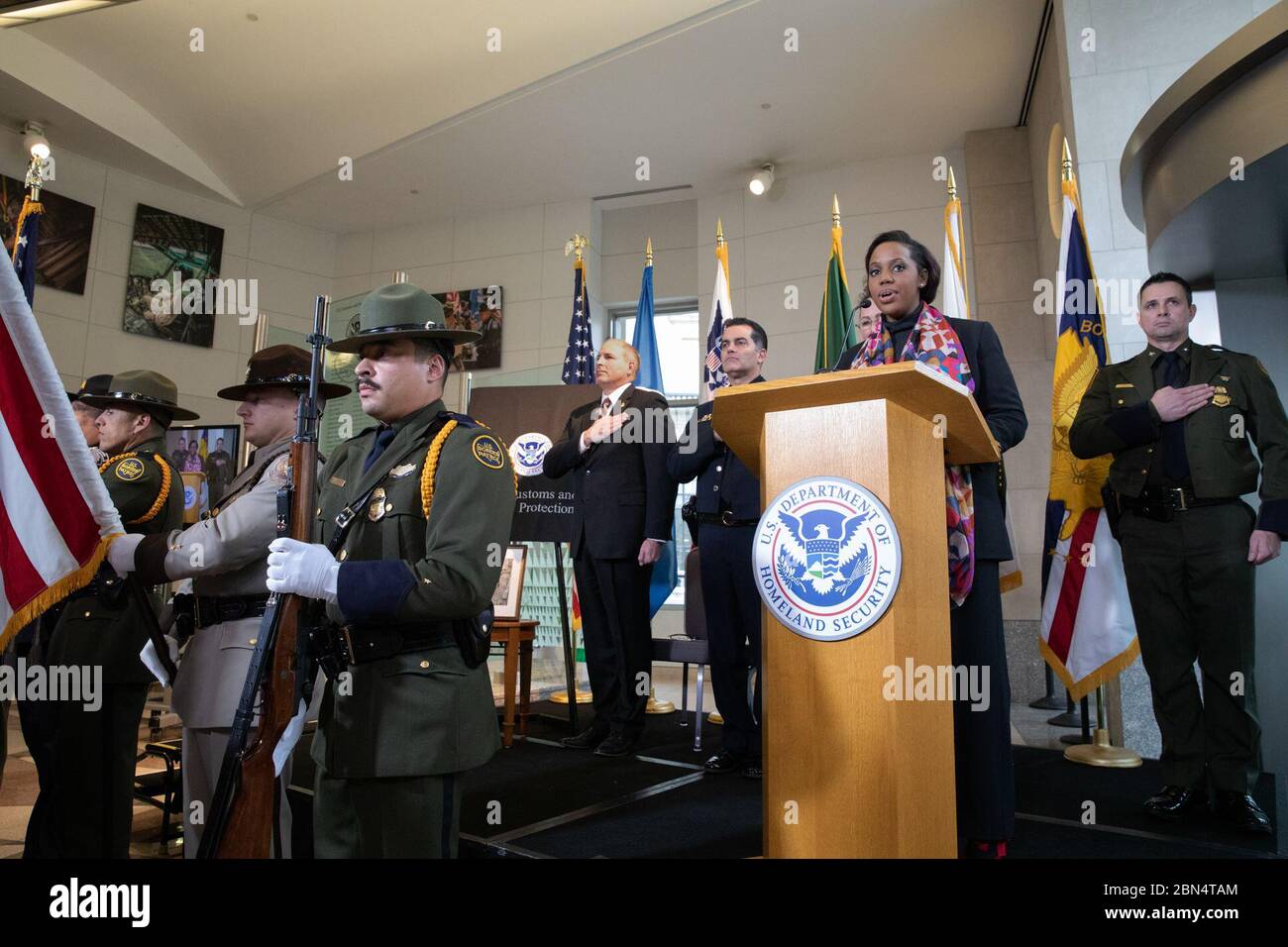 On January 14, 2020, U.S. Customs and Border Protection hosted a ...