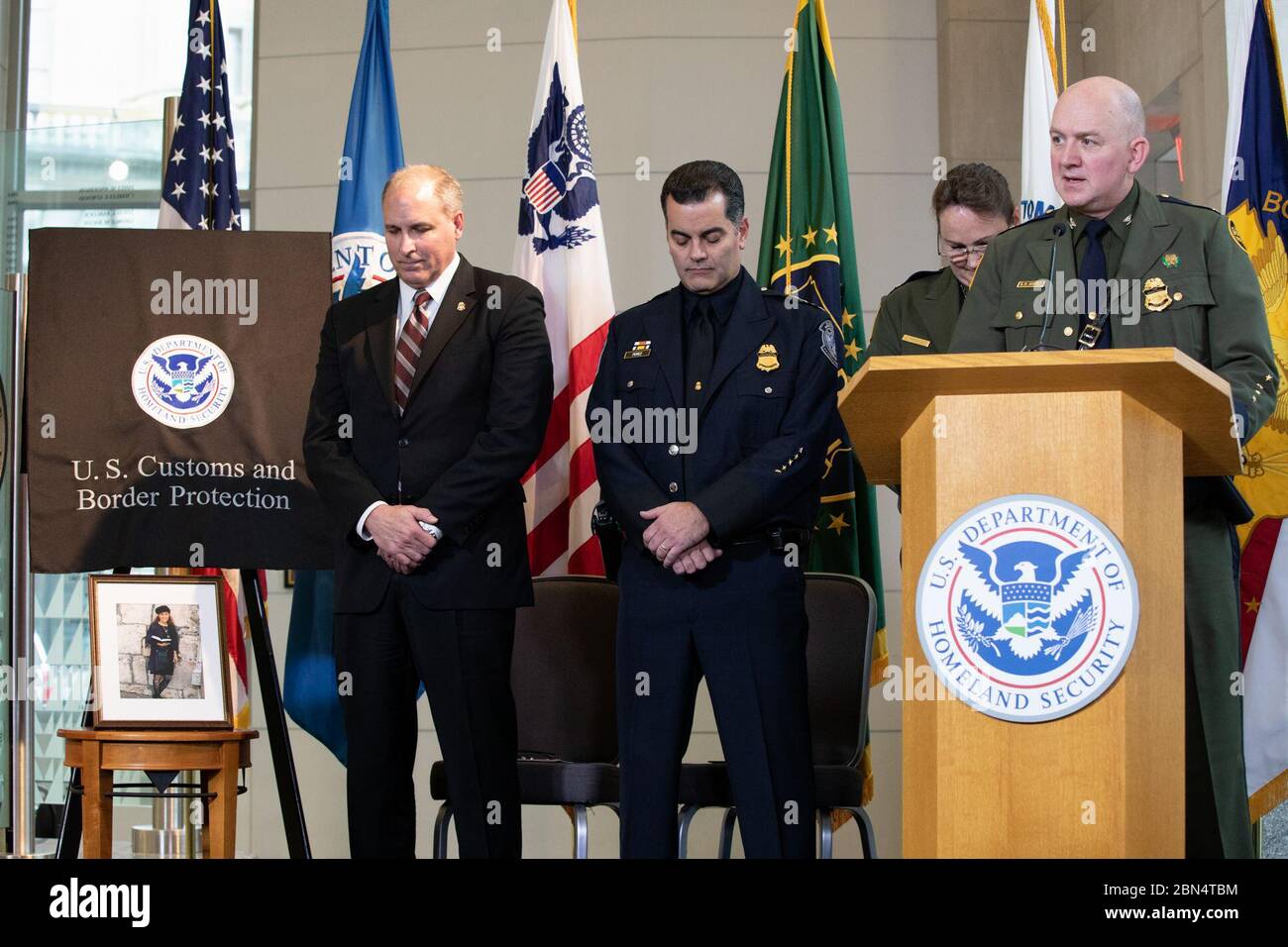 On January 14, 2020, U.S. Customs and Border Protection held a ceremony ...