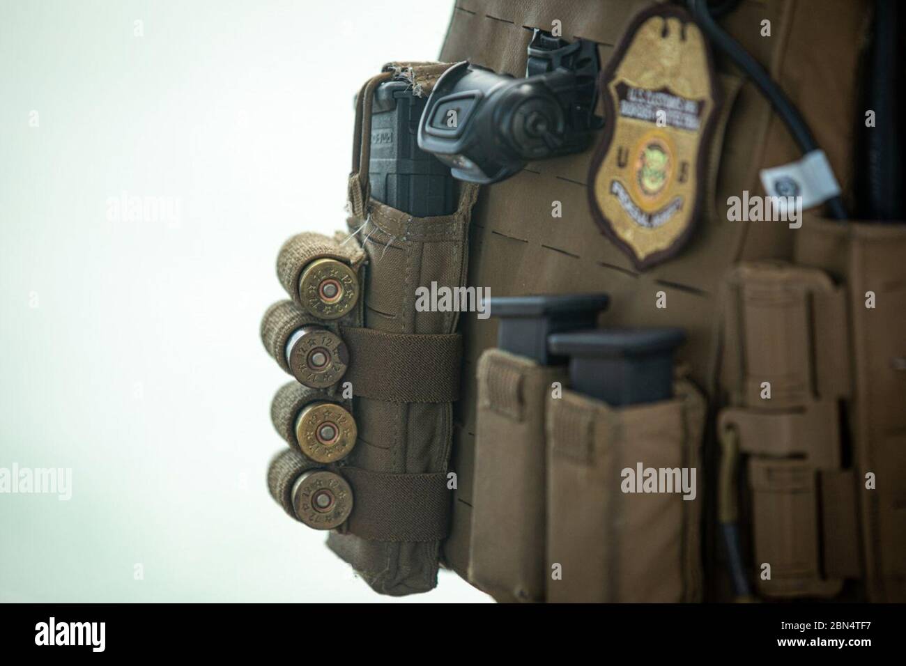 U.S. Customs and Border Protection (CBP) agents train in Miami, Florida ...