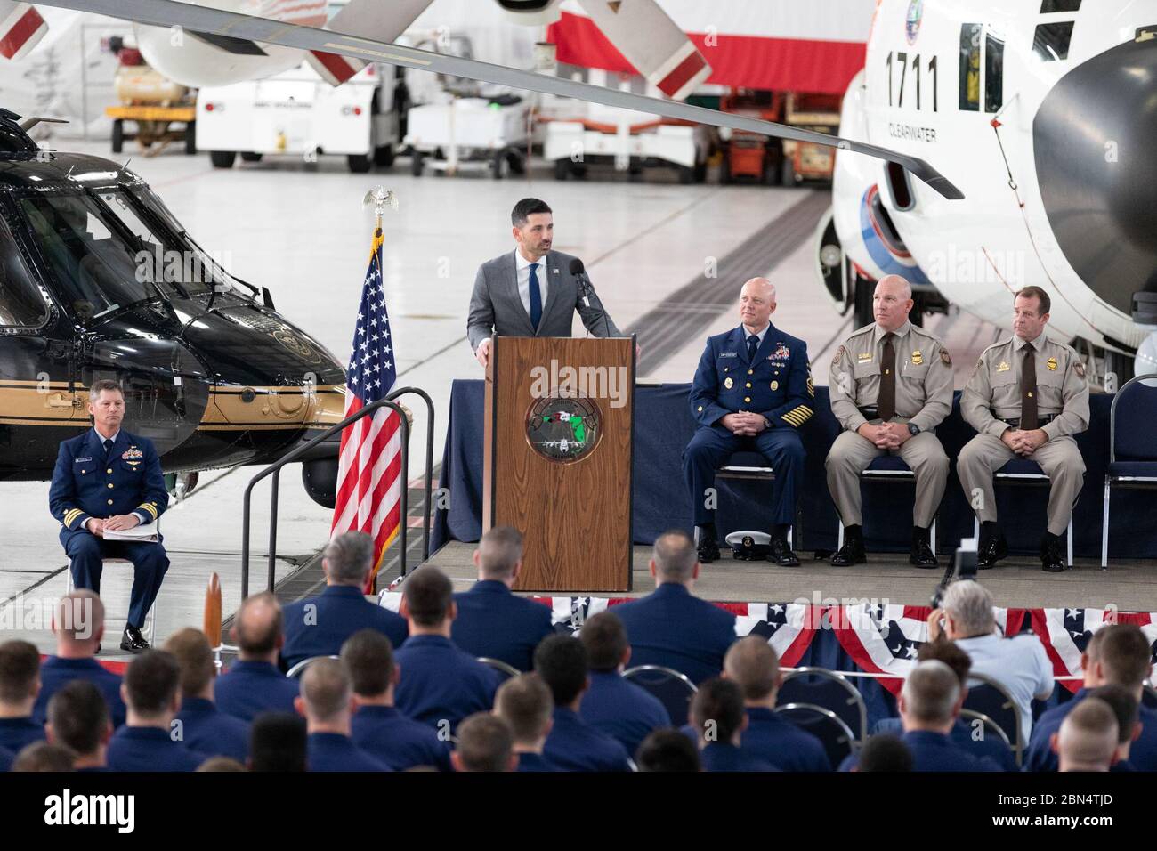 On January 28, 2020, Acting DHS Secretary Chad Wolf attended an event ...