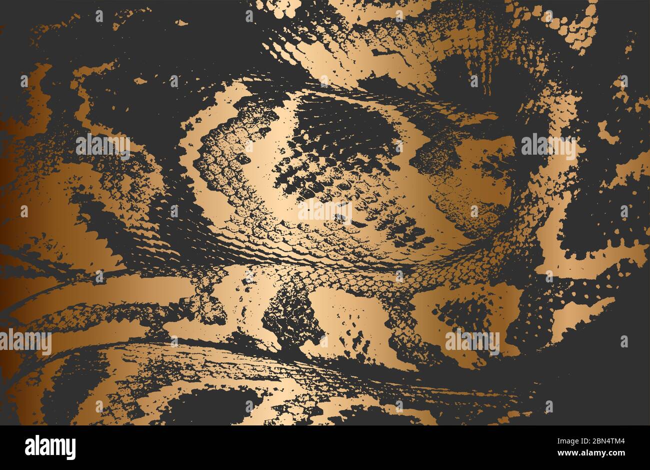 Distressed overlay texture of crocodile or snake skin leather, on ...