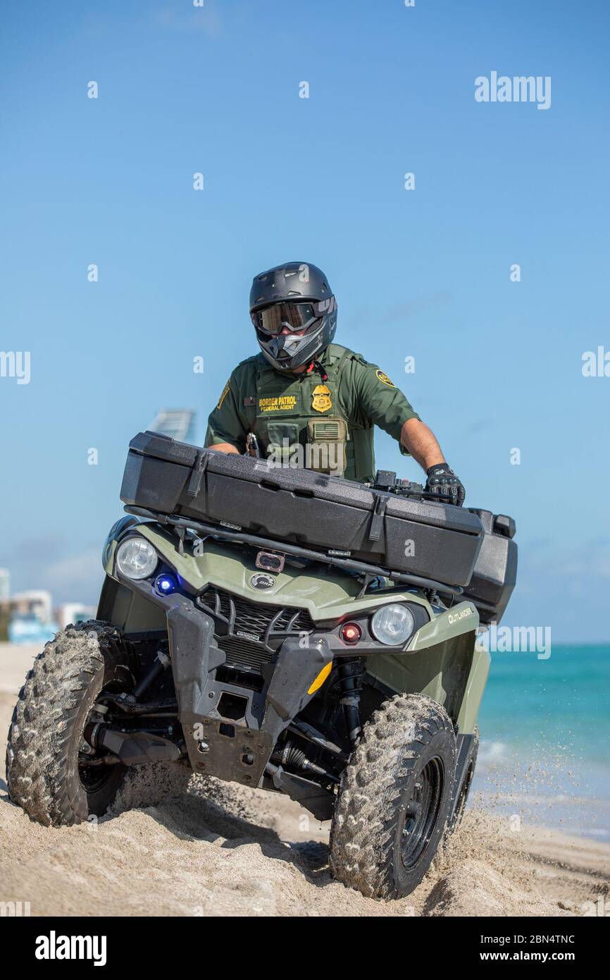 On January 30, 2020, U.S. Border Patrol conducts enhanced security ...