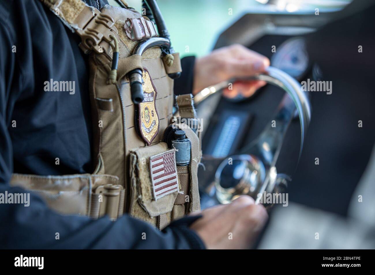 Office of field operations special response team hi-res stock ...