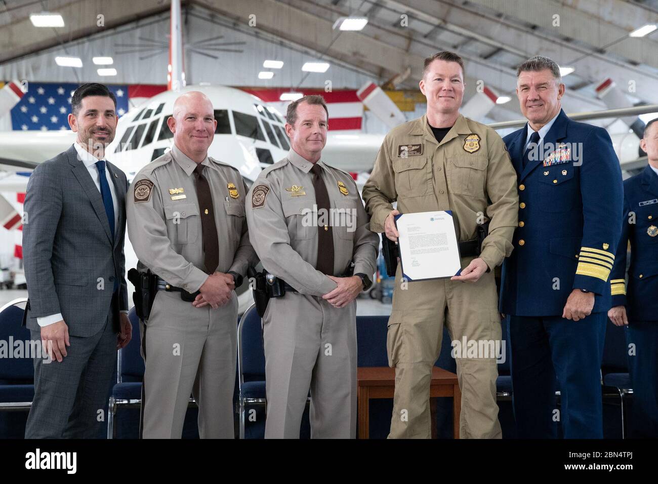 Acting DHS Secretary Chad Wolf and U.S. Customs and Border Protection ...