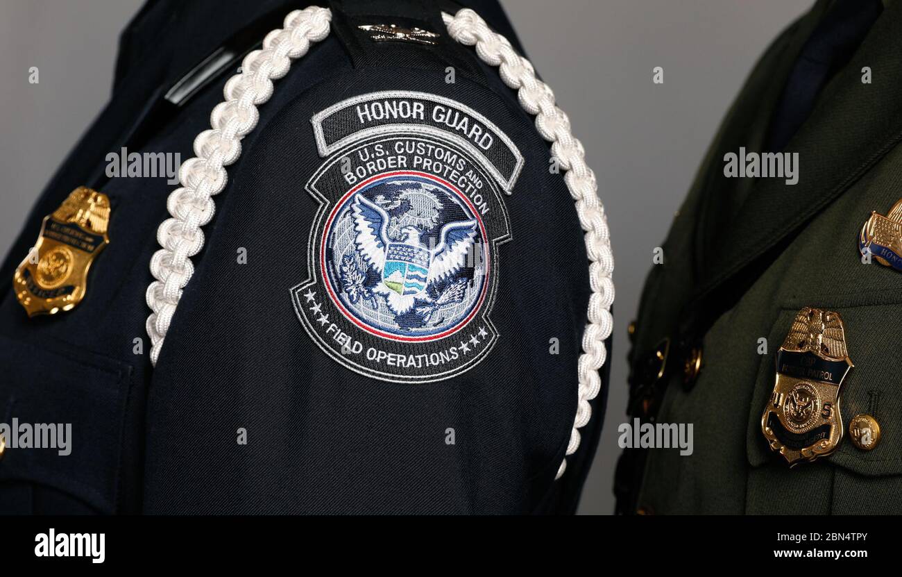 Members of the AMO, OFO, and BP color guard are photographed for the ...