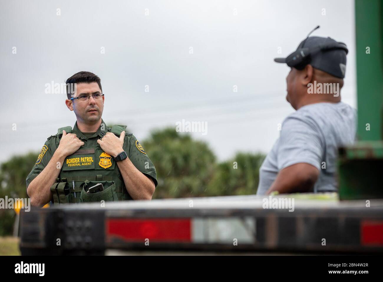 Ahead of Super Bowl LIV in Miami on February 1, 2020, the U.S. Border ...