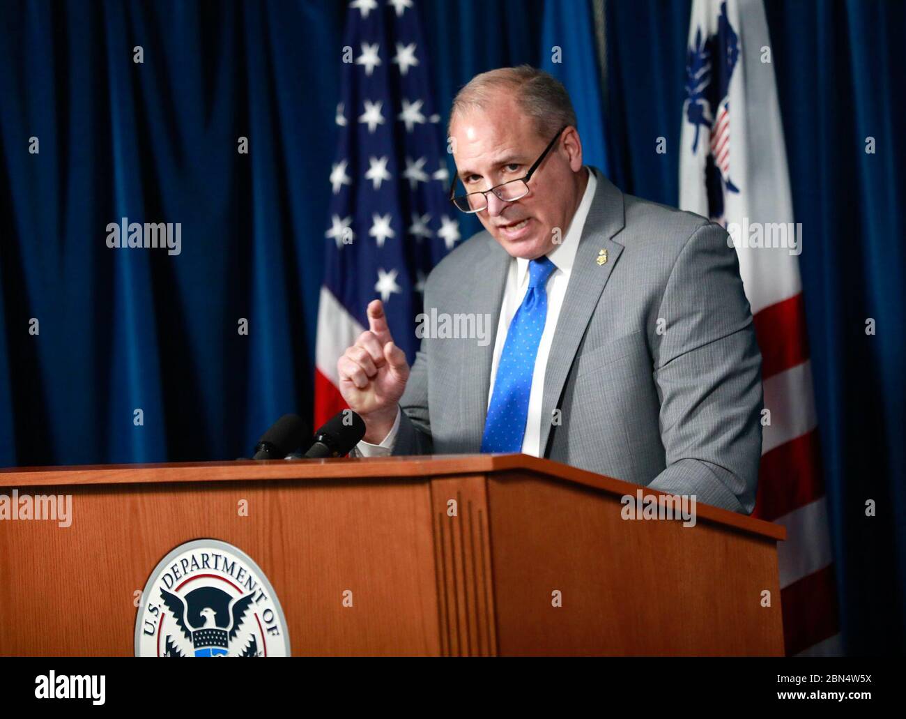 U.S. Customs and Border Protection Acting Commissioner Mark Morgan ...