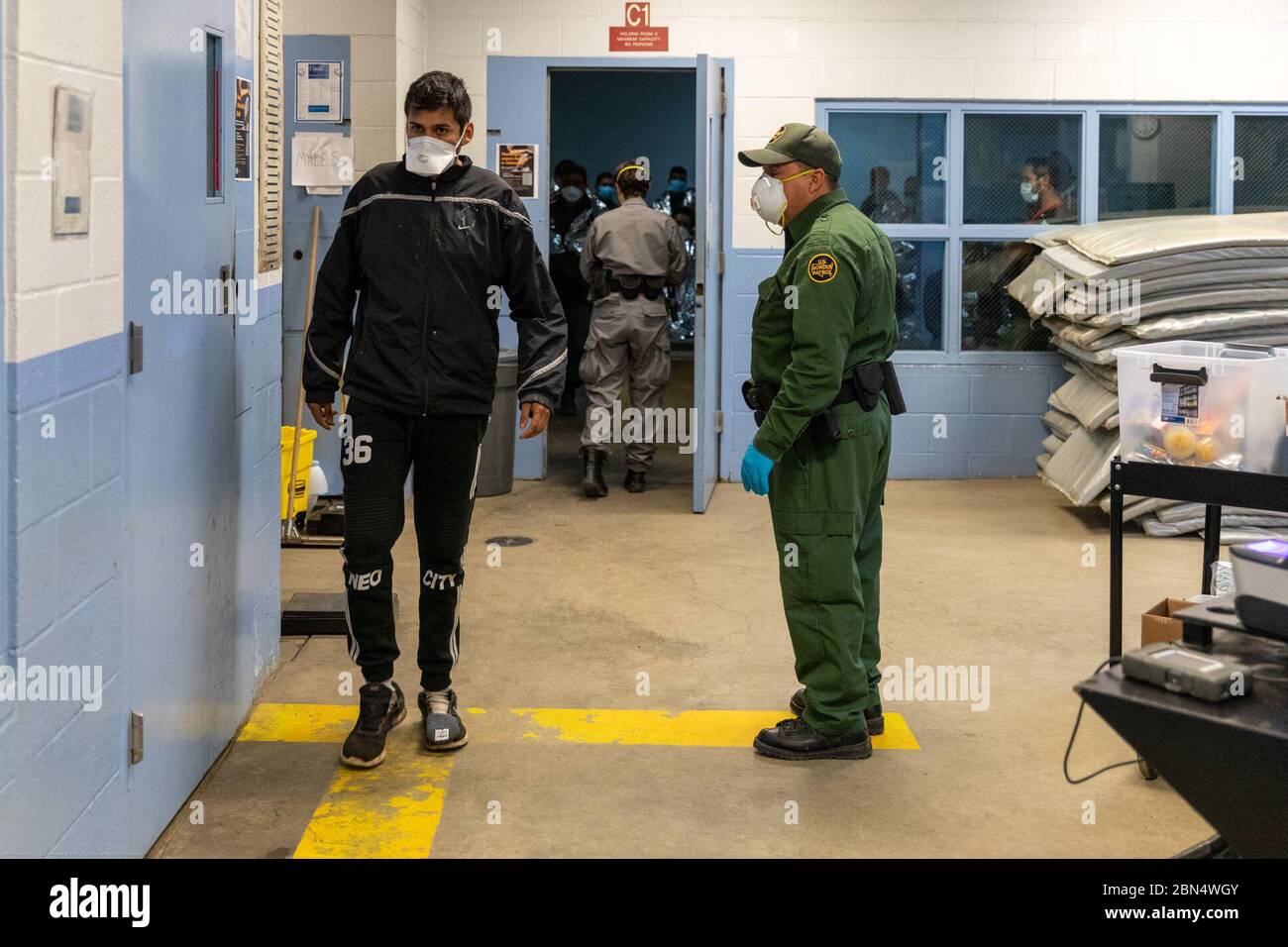 U.S. Border Patrol Agents at Brown Field Station use Personal ...