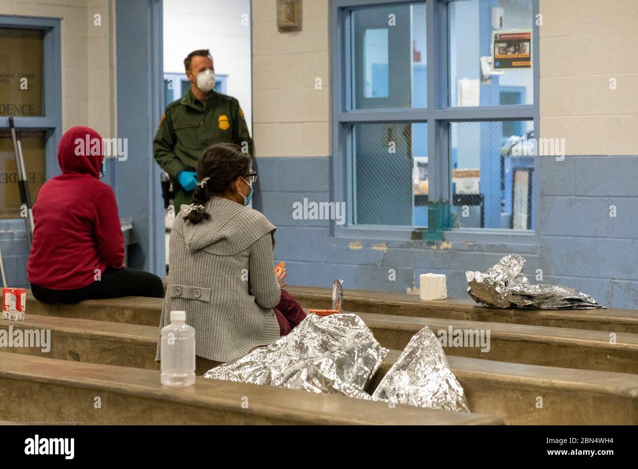 At Brown Field Station in California, U.S. Border Patrol agents use ...