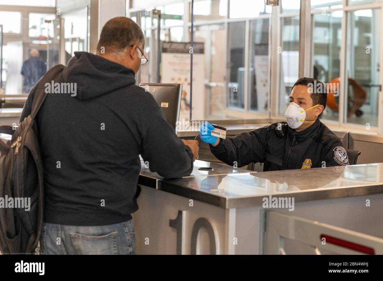 U.S. Customs and Border Protection officers at the San Ysidro Port of ...