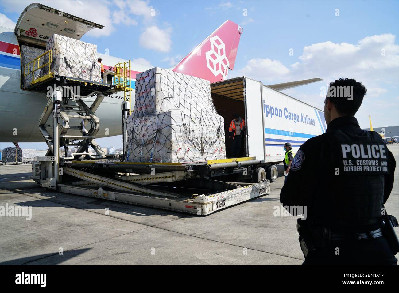 On April 8, 2020, a U.S. Customs and Border Protection (CBP) officer ...