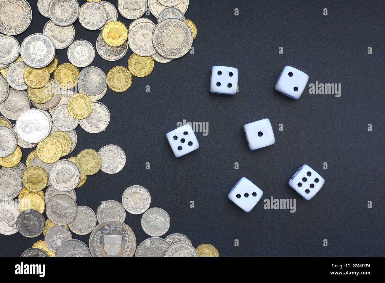 Swiss coins hi-res stock photography and images - Alamy