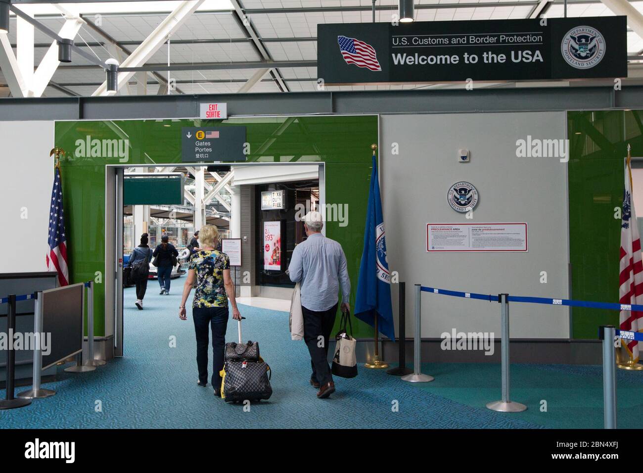 U.S. Customs and Border Protection conducts preclearance operations at ...