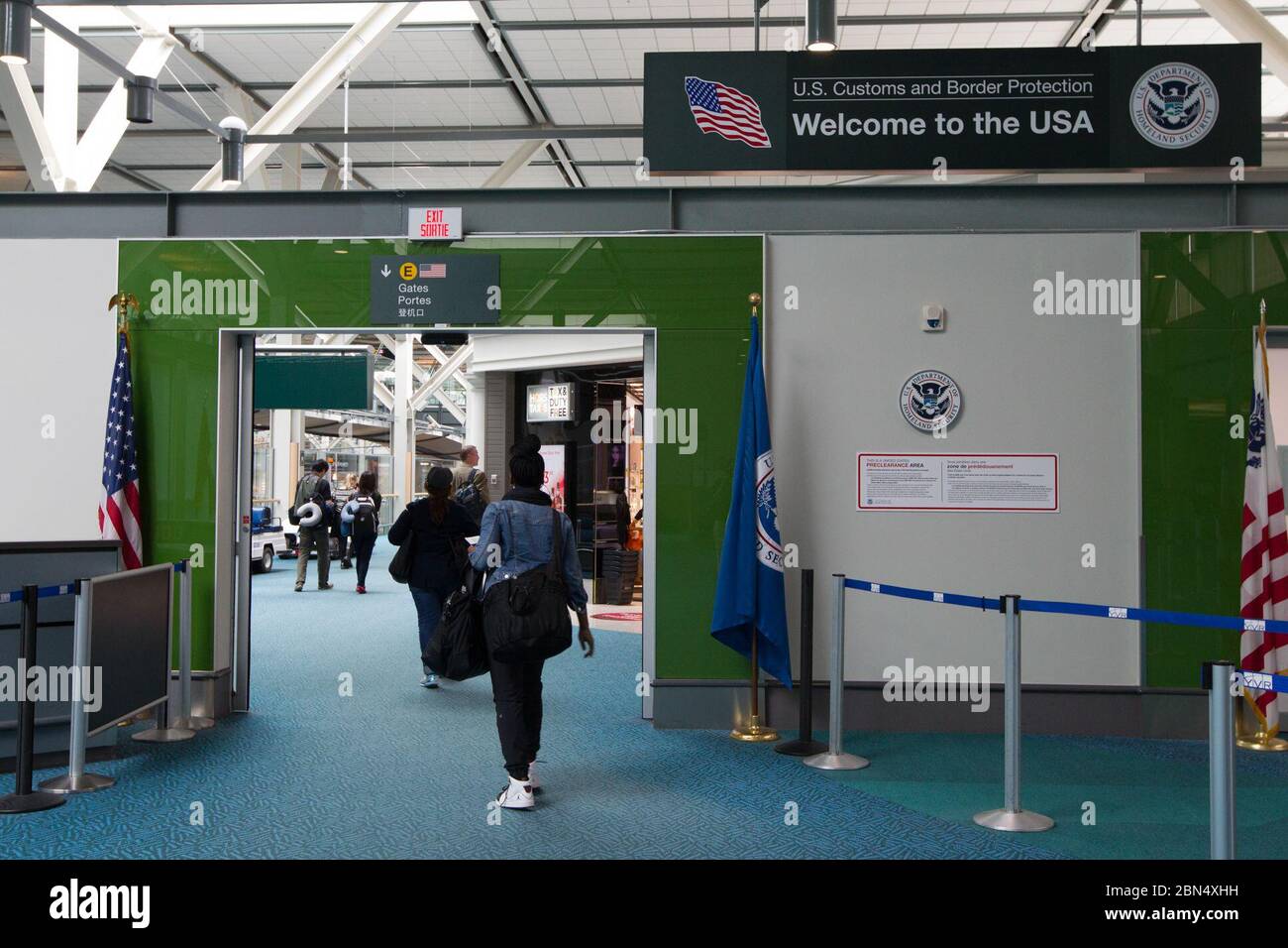 Preclearance High Resolution Stock Photography and Images - Alamy