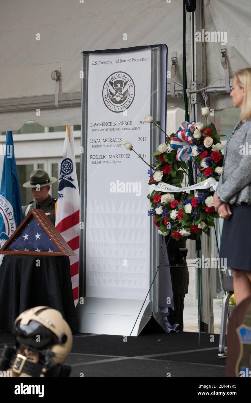 U.S. Customs and Border Protection holds their annual Valor Memorial ...
