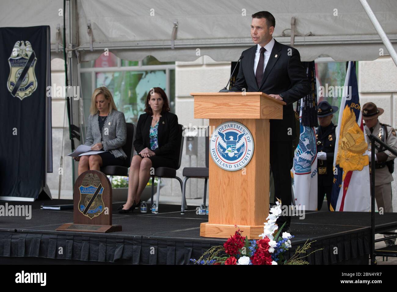 U.S. Customs and Border Protection held their annual Valor Memorial and ...