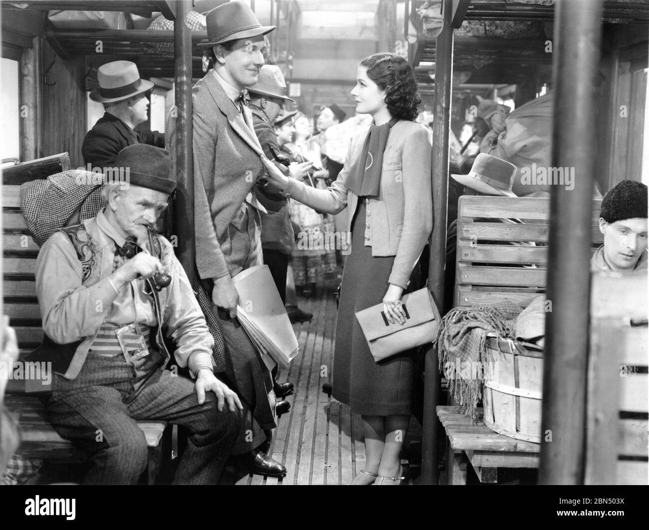 MICHAEL REDGRAVE and MARGARET LOCKWOOD in THE LADY VANISHES 1938 ...