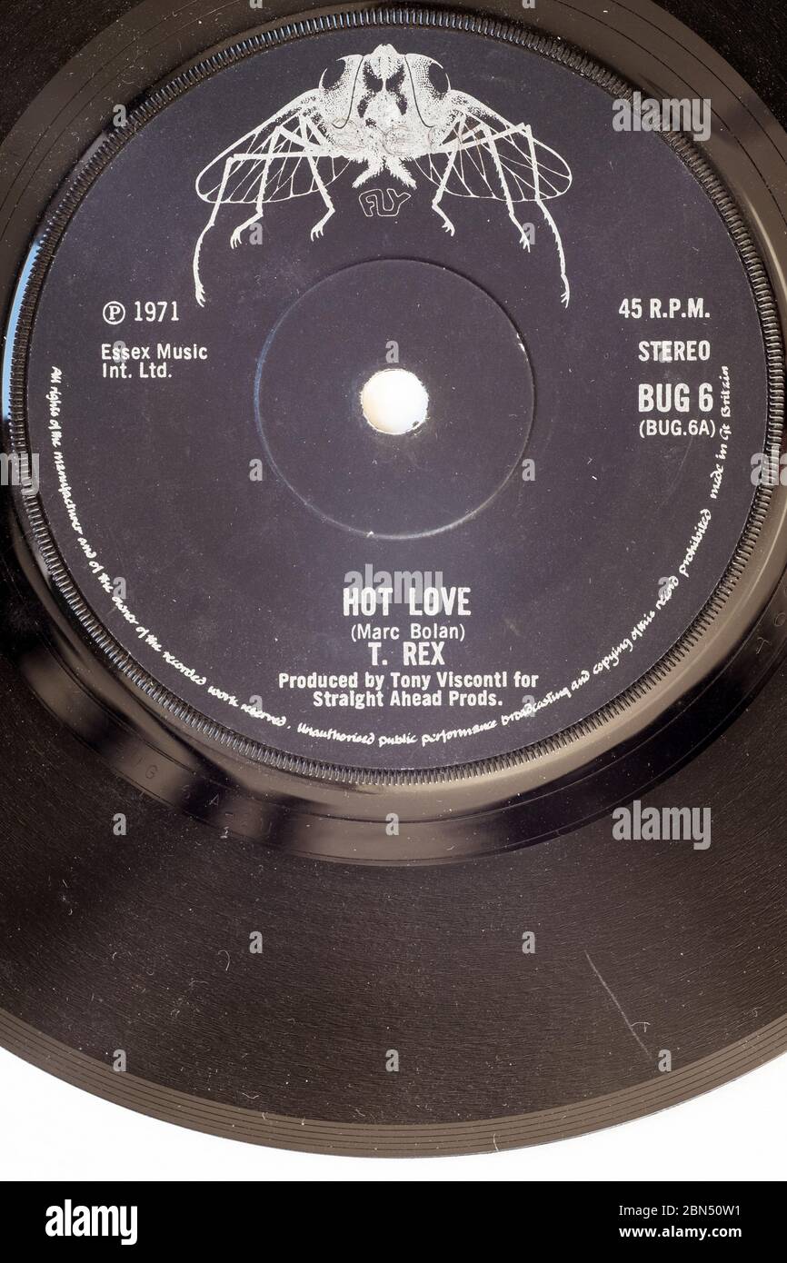 T. Rex Hot Love Stock Photo - Alamy