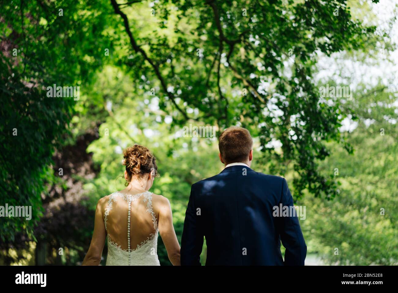 photo of a married couple in the forest Stock Photo - Alamy