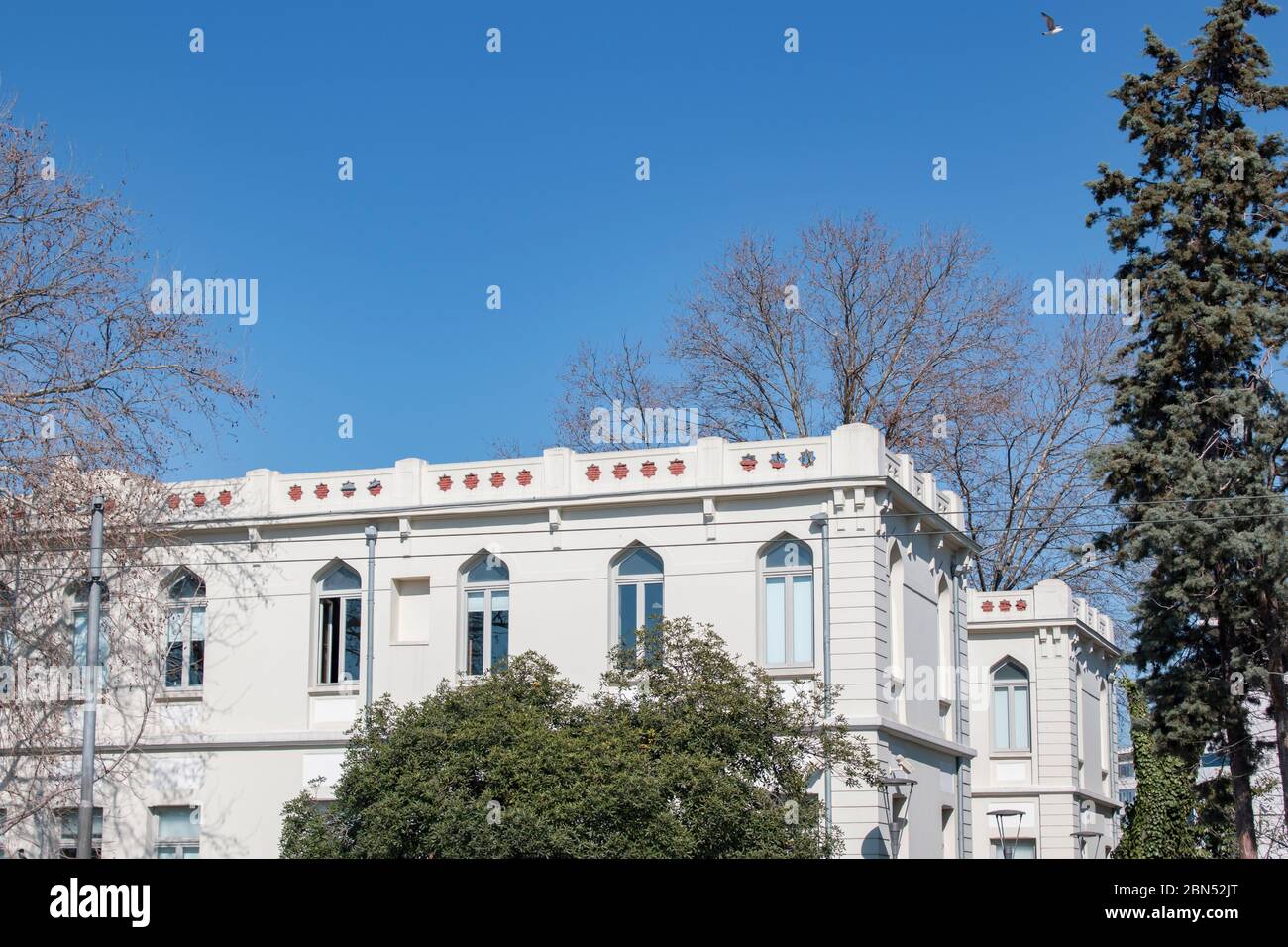 ISTANBUL / TURKEY - MARCH, 2020: Kadikoy, beautiful architecture ...