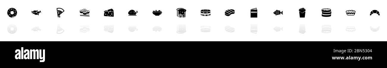 Salmon pastry Stock Vector Images - Alamy