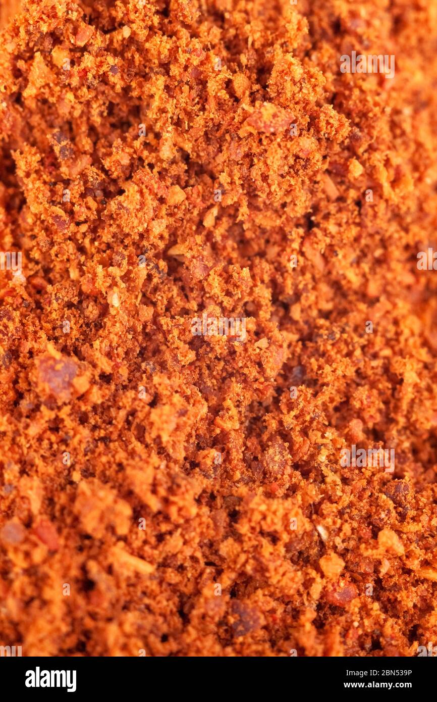 Texture of ground Red pepper, food ingredient Stock Photo - Alamy
