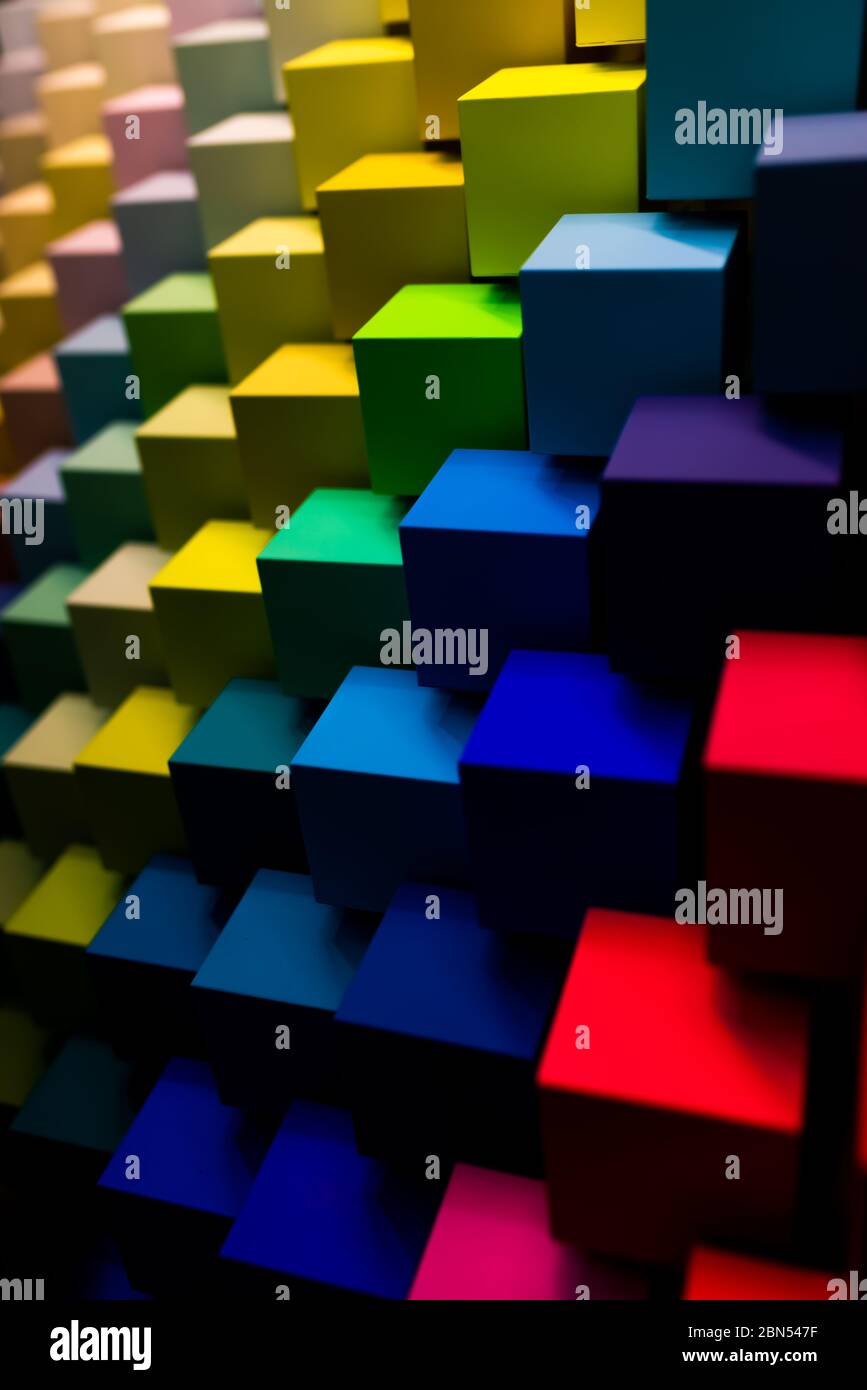 colorful geometric diagonal background, abstract background, vertical ...