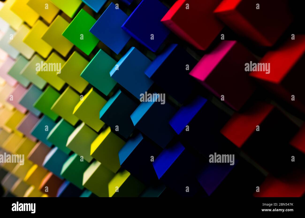colorful geometric diagonal background, abstract background, horizontal ...