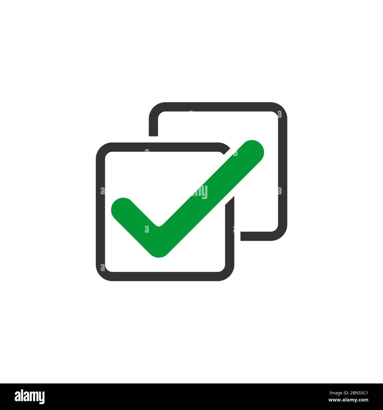 Green Check Mark Logo Template Illustration Design. Vector EPS 10 Stock ...