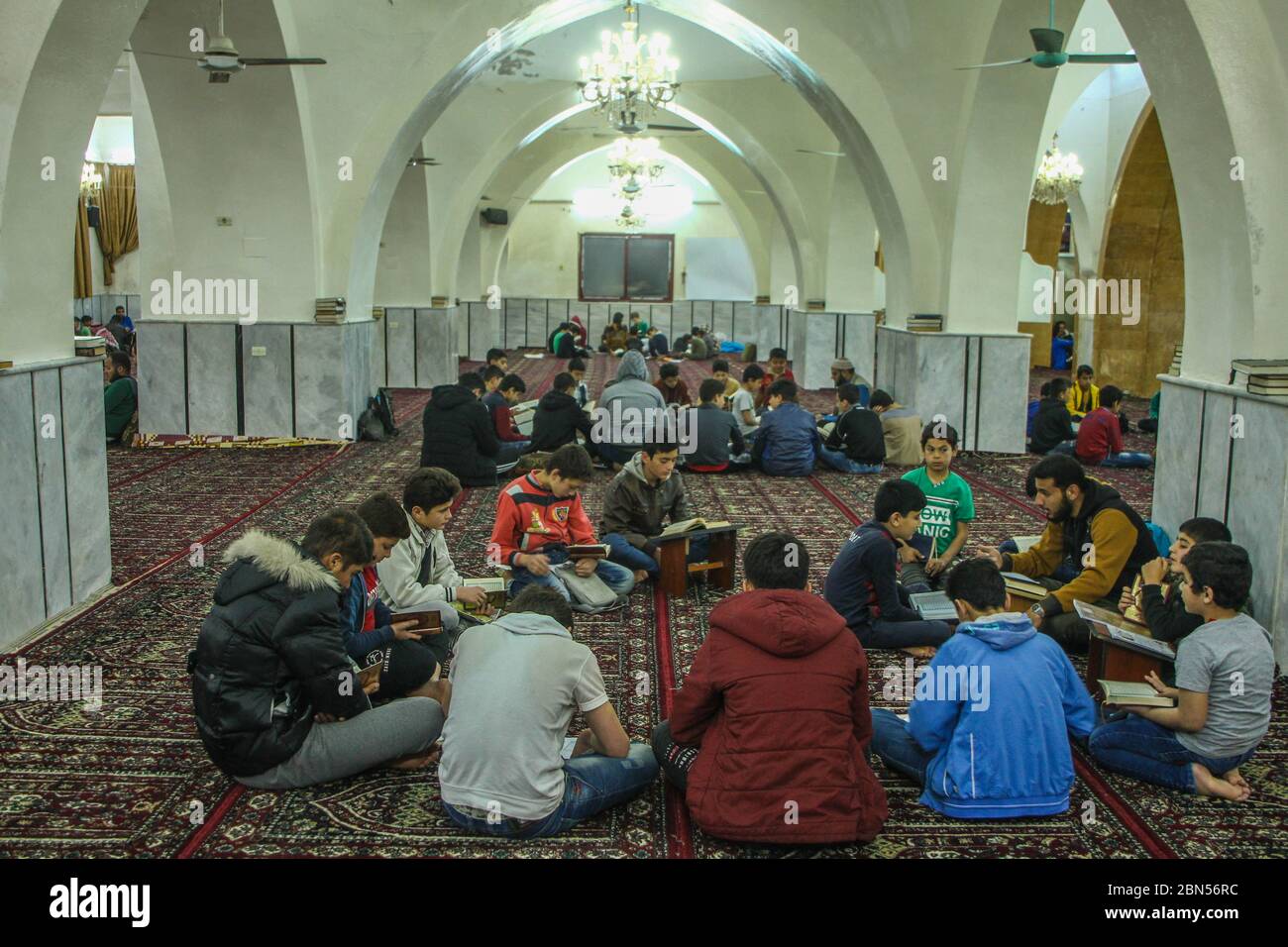 May 11, 2020: Pictures taken in Binnish, east Idlib, northern Syria ...