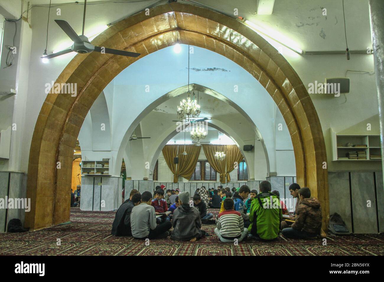 May 11, 2020: Pictures taken in Binnish, east Idlib, northern Syria ...