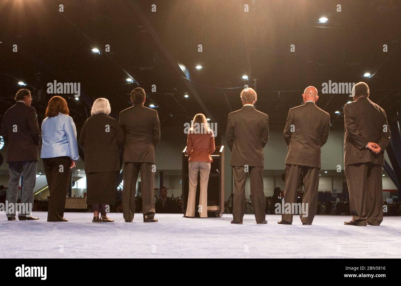 Houston, Texas USA, June 9 2012: Democratic Texas state senators stand ...