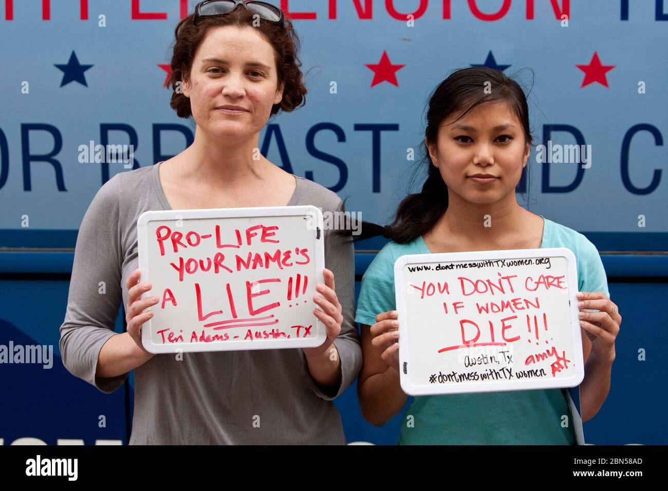 Pro choice signs hi-res stock photography and images - Alamy