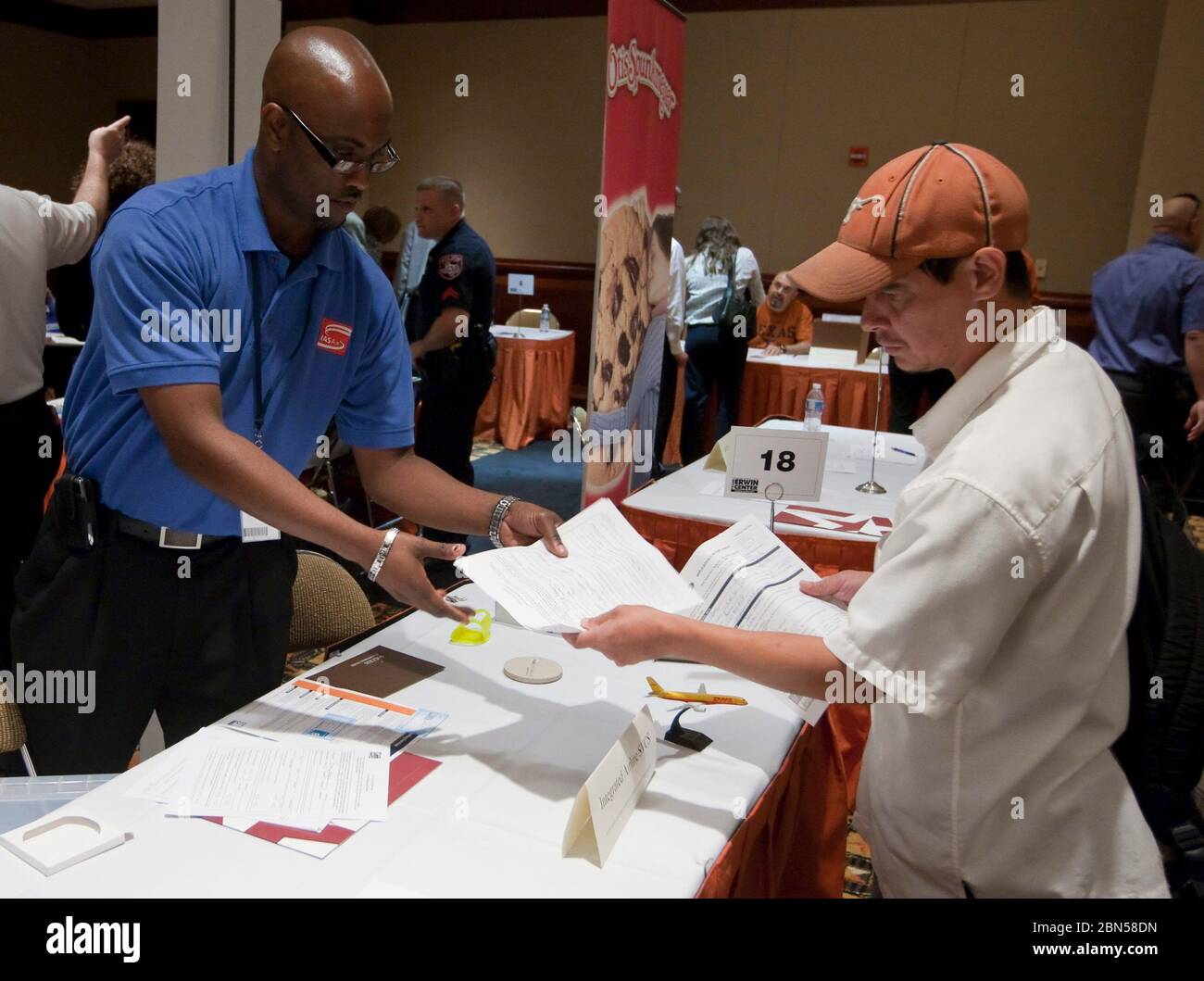 American job fair hi-res stock photography and images - Alamy