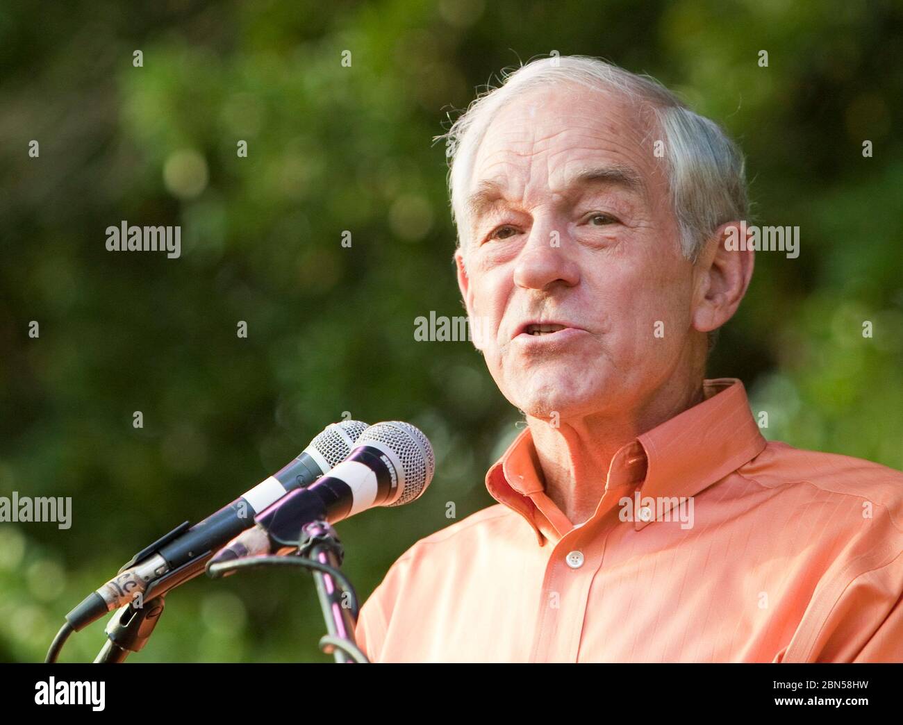 Austin Texas USA, April 26 2012: Republican presidential hopeful Ron ...