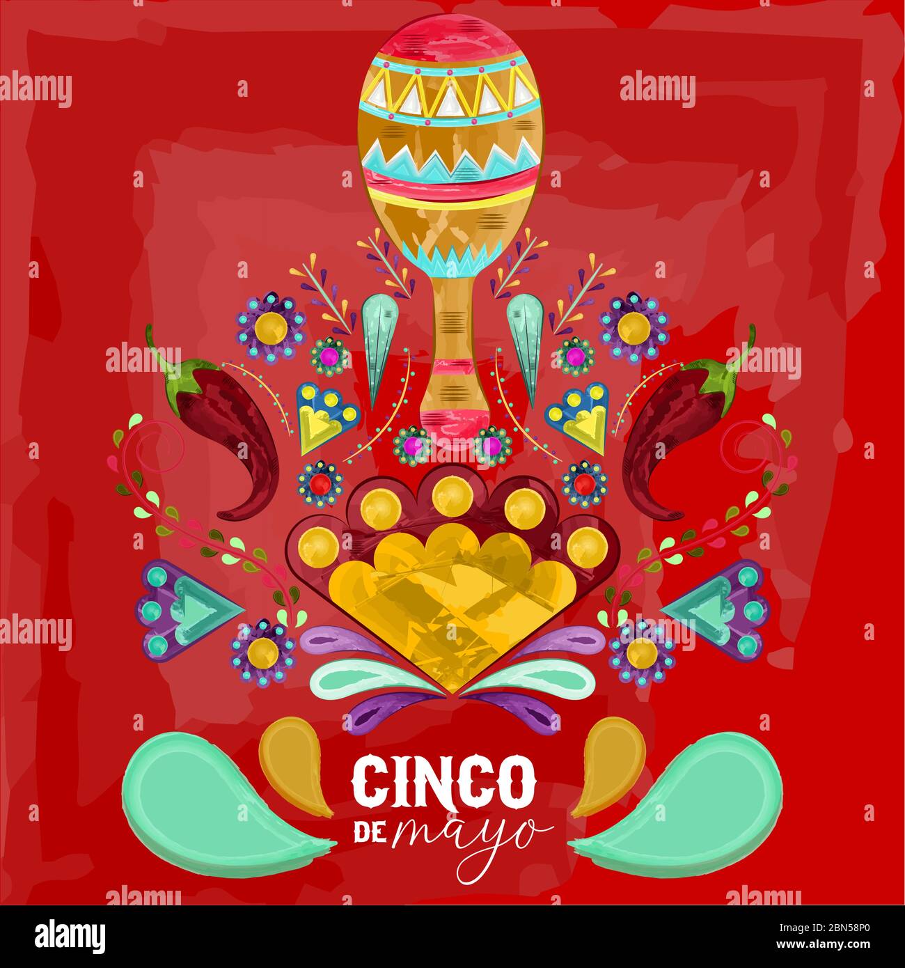 Cinco de mayo poster Stock Vector Image & Art - Alamy