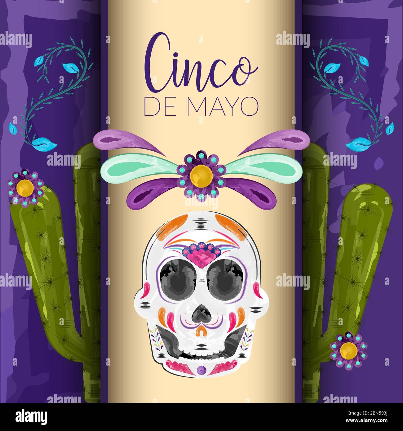 Cinco de mayo poster Stock Vector Image & Art - Alamy