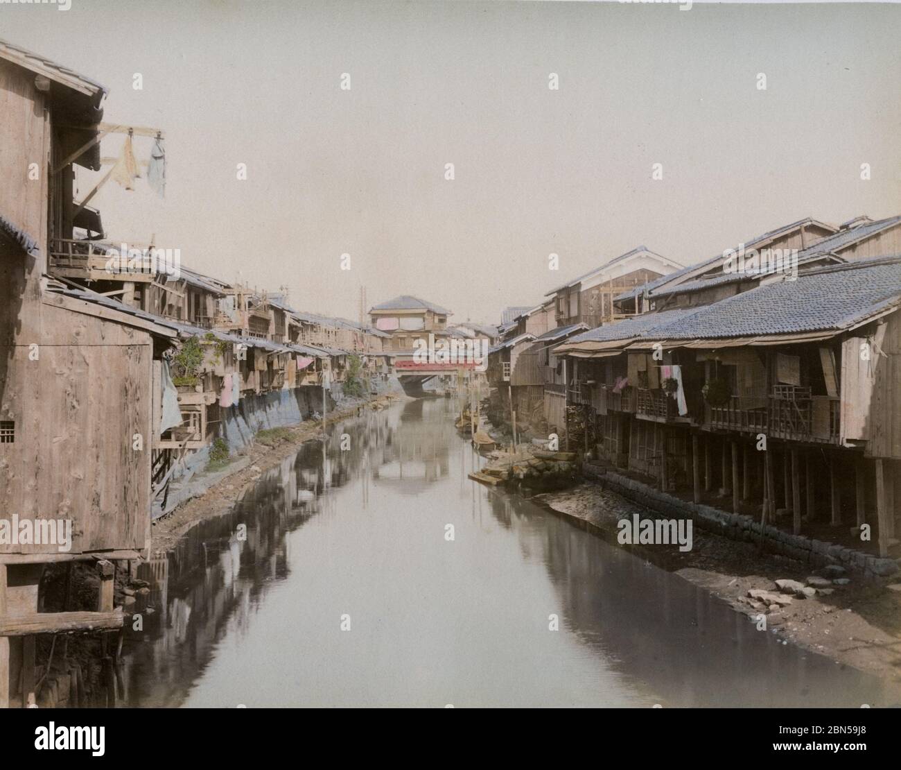Waterfront view, Dotonbori, Osaka, Japan Stock Photo - Alamy