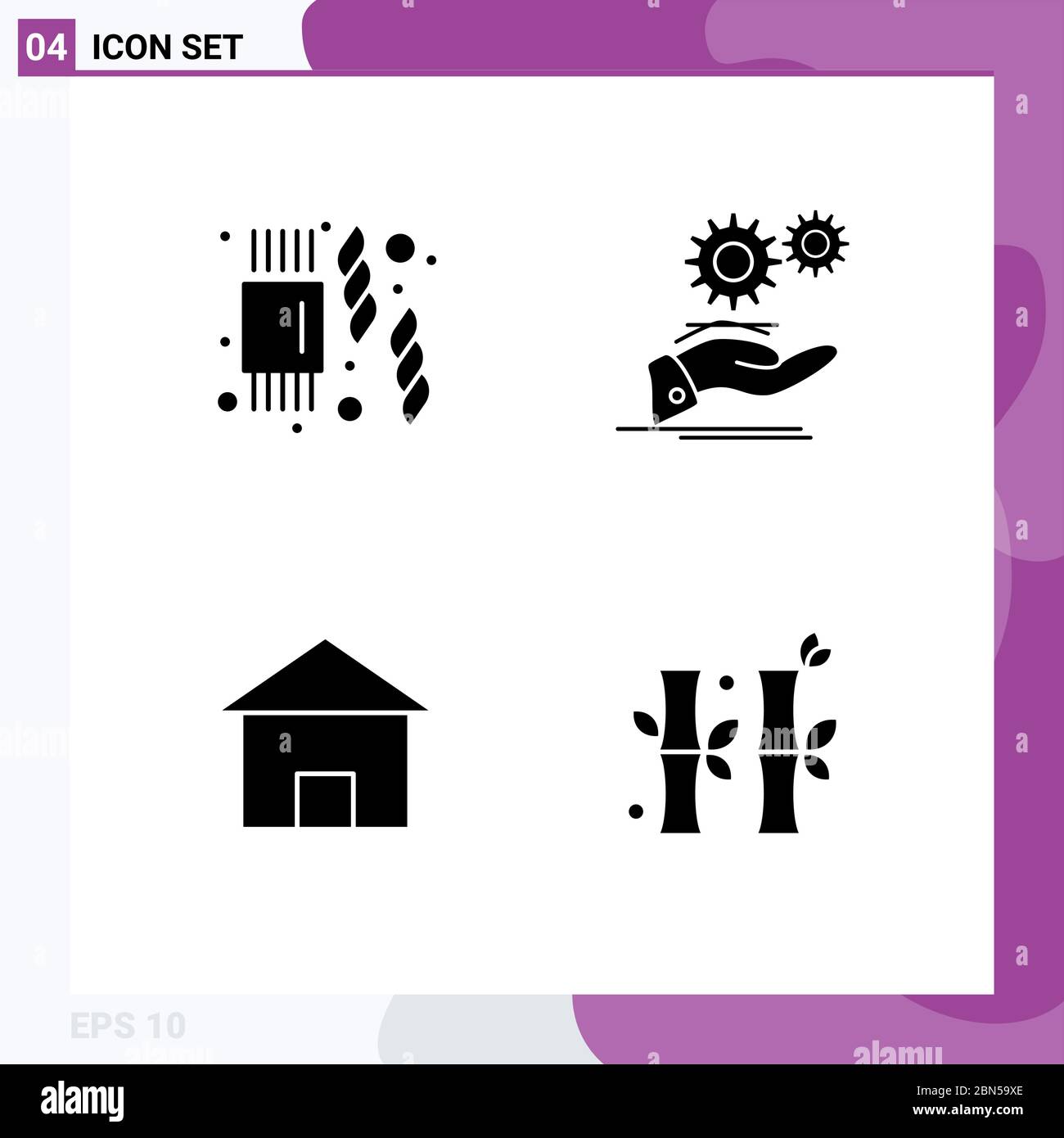 Chinese cottage Stock Vector Images - Alamy