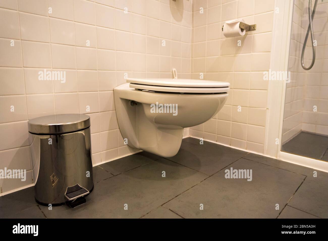Flush down the pan hi-res stock photography and images - Alamy