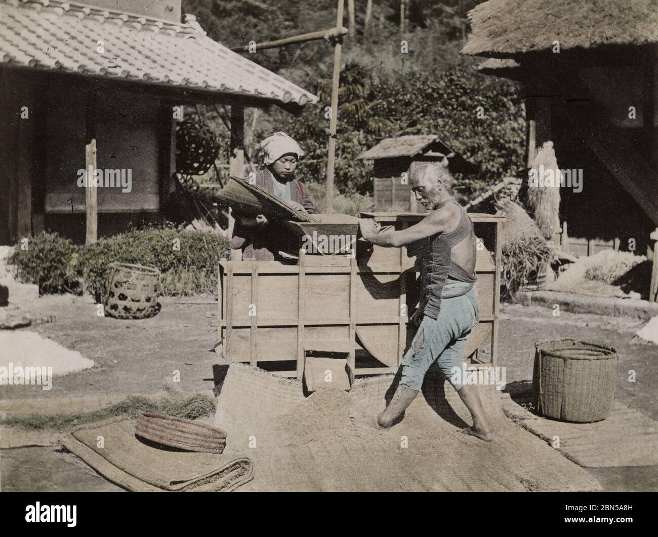 Winnowing Tea High Resolution Stock Photography and Images - Alamy
