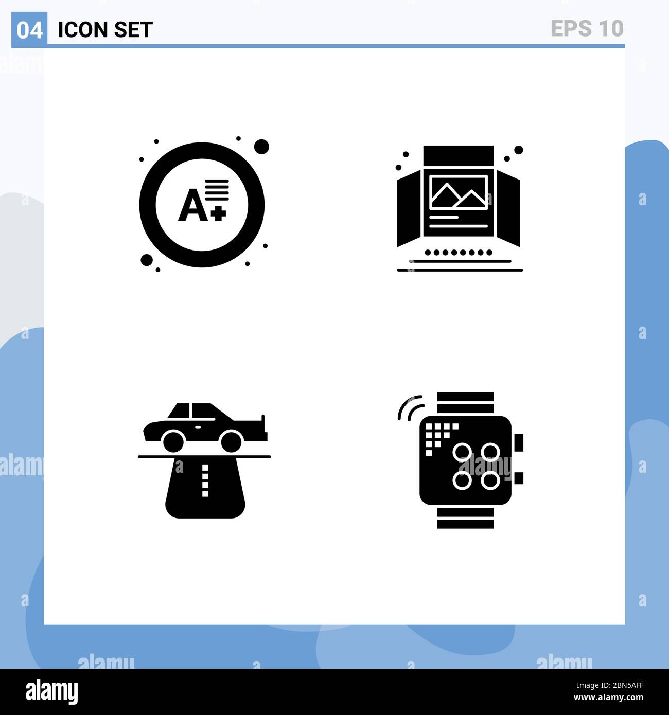 Smartwatch Exam Stock Vector Images Alamy