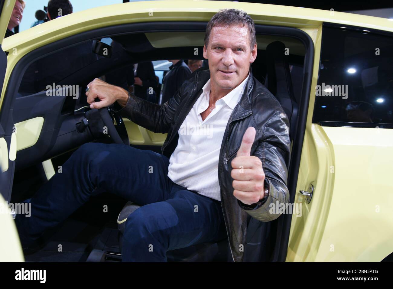 Frankfurt, Germany - September 15, 2009: Volkswagen Group Night at IAA ...