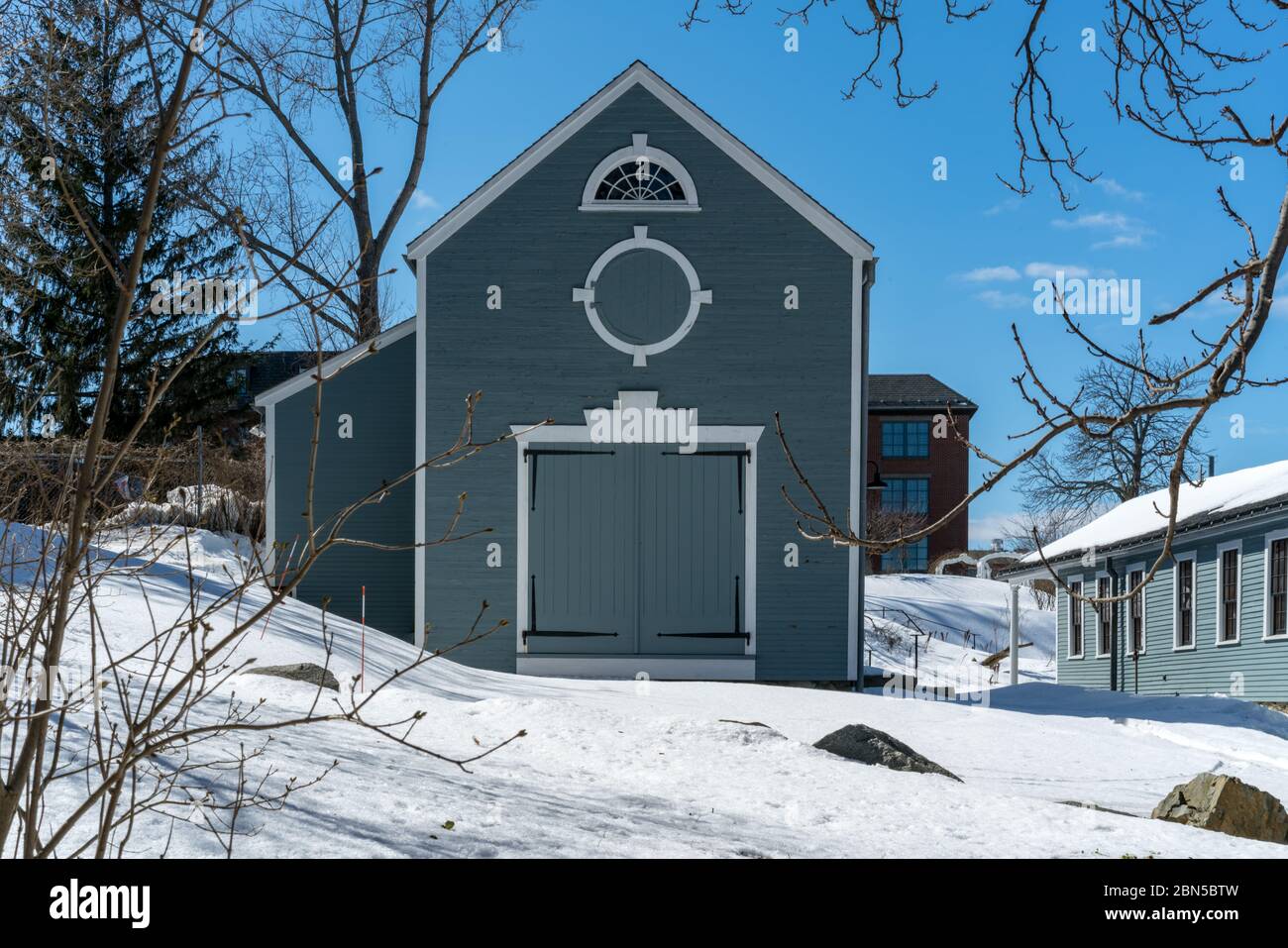 Colonial-era architecture in Portsmouth, New Hampshire Stock Photo - Alamy